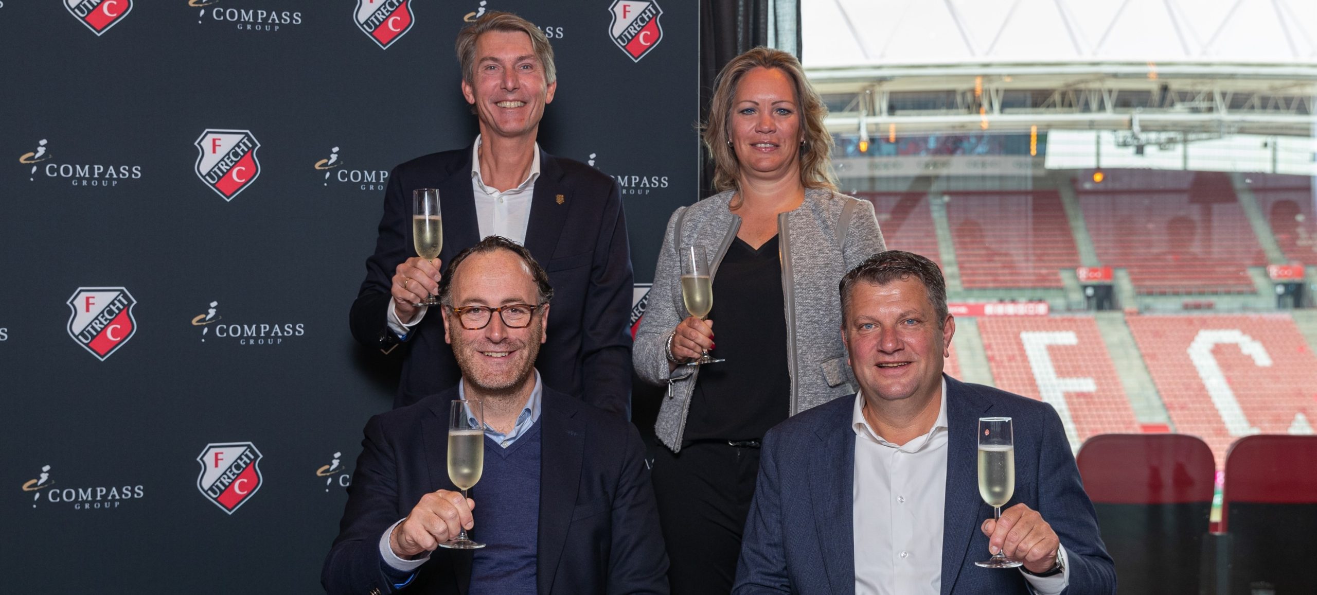 FC Utrecht sluit meerjarig partnership met Compass Group - Compass Group